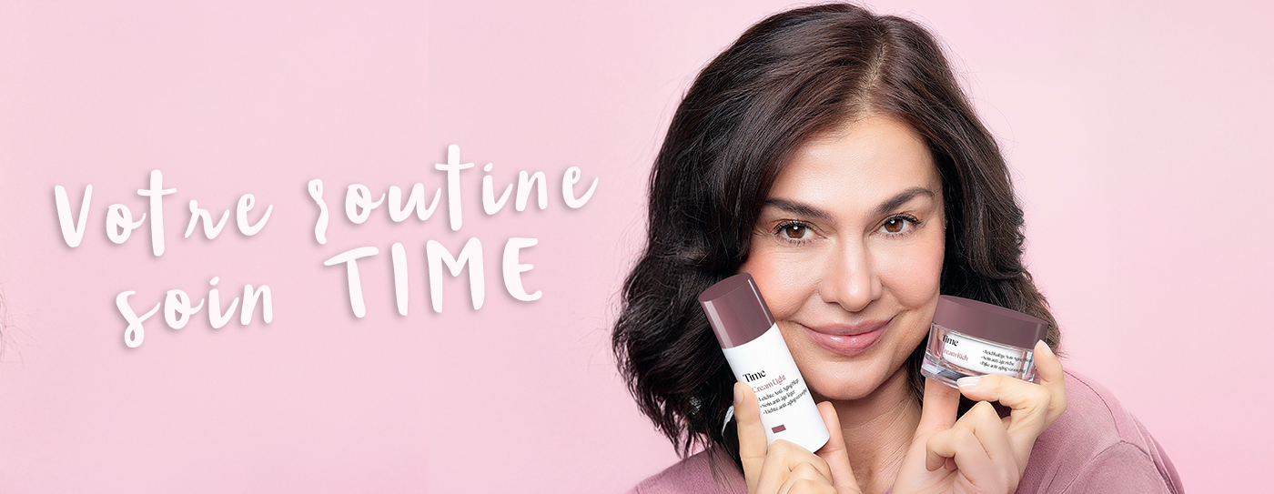 Découvrez la gamme TIME : nos luxueux soins anti-âge - proWIN
